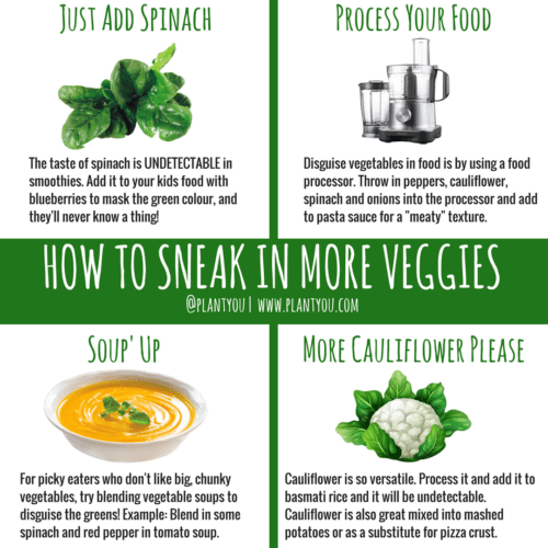 Five Genius Ways to Sneak More Veggies Into Your Kid's Meals - PlantYou