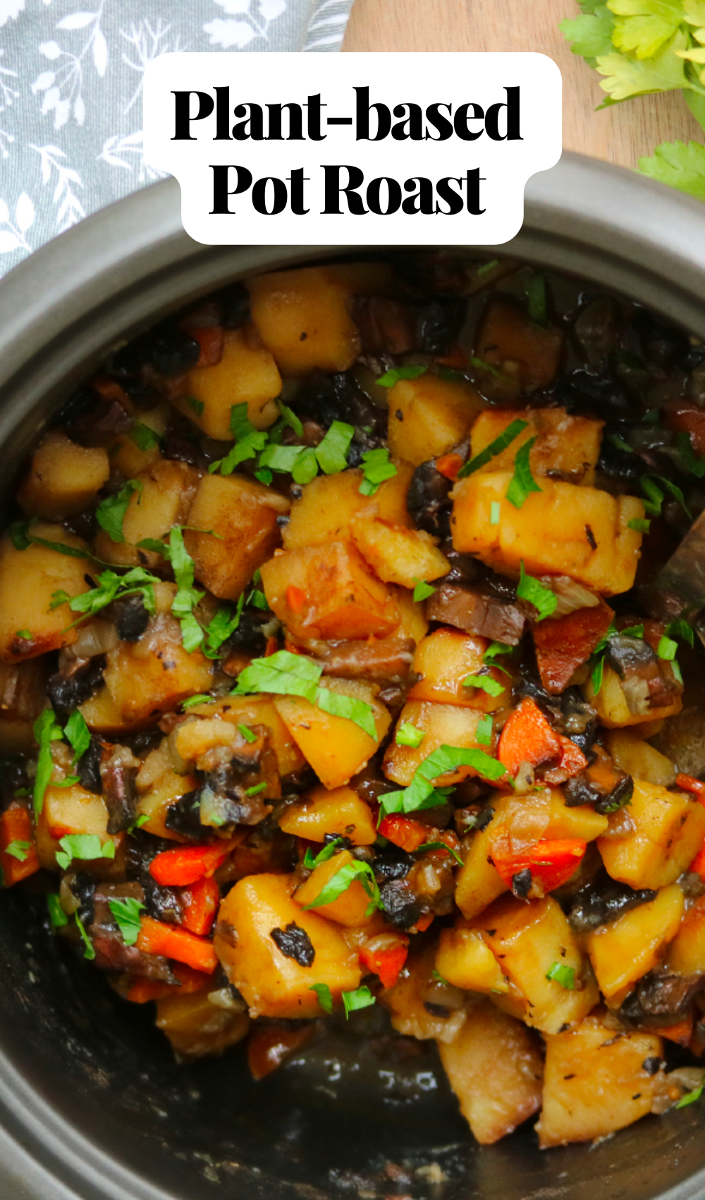 Vegan Pot Roast - PlantYou - Thanksgiving Recipe