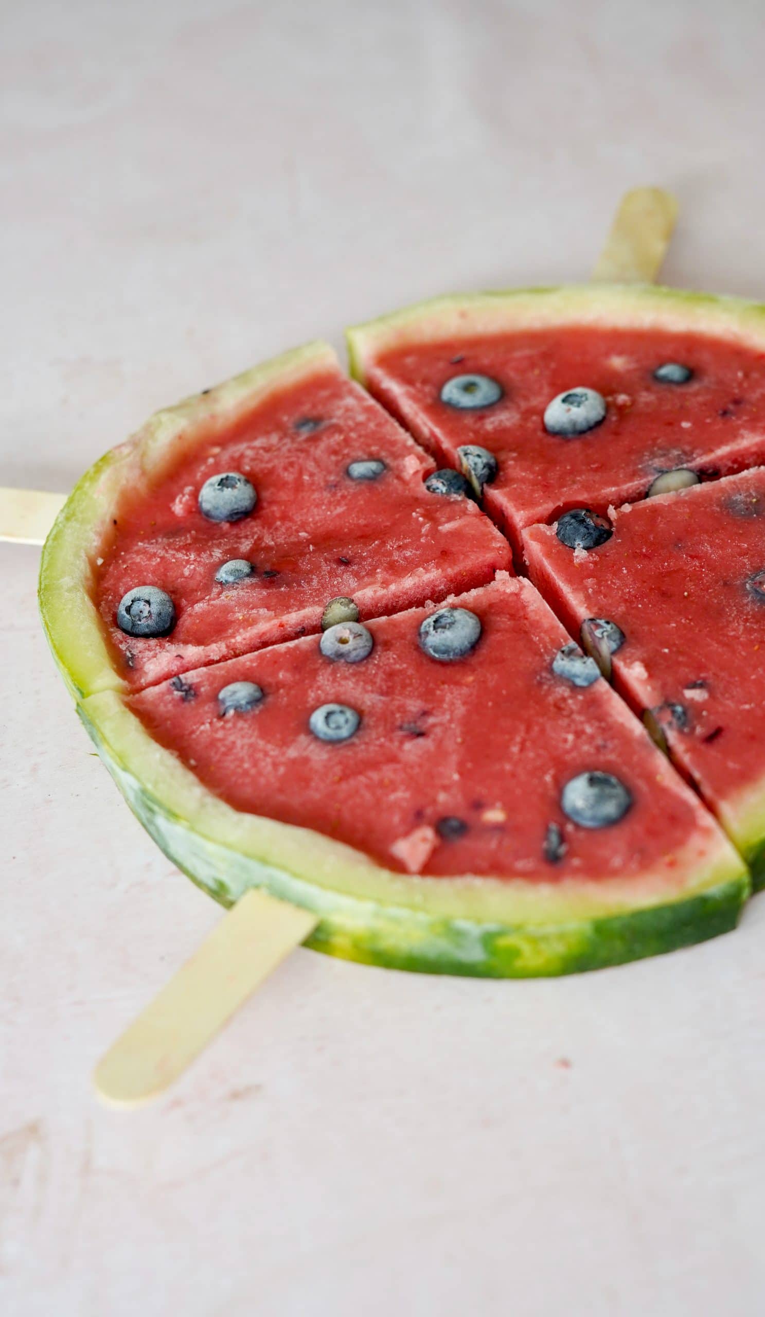 Vegan Watermelon Strawberry Pops - PlantYou