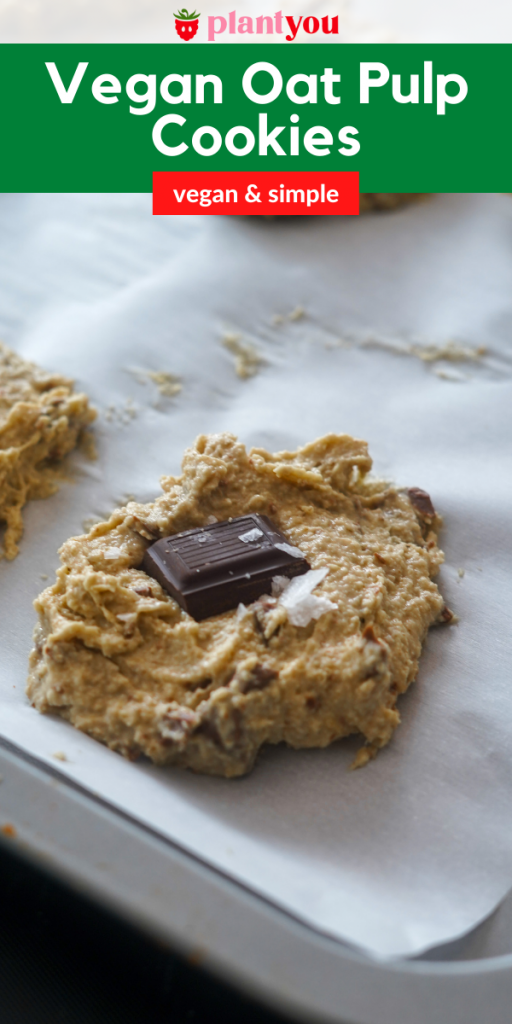 Vegan Oat Pulp Cookies - PlantYou