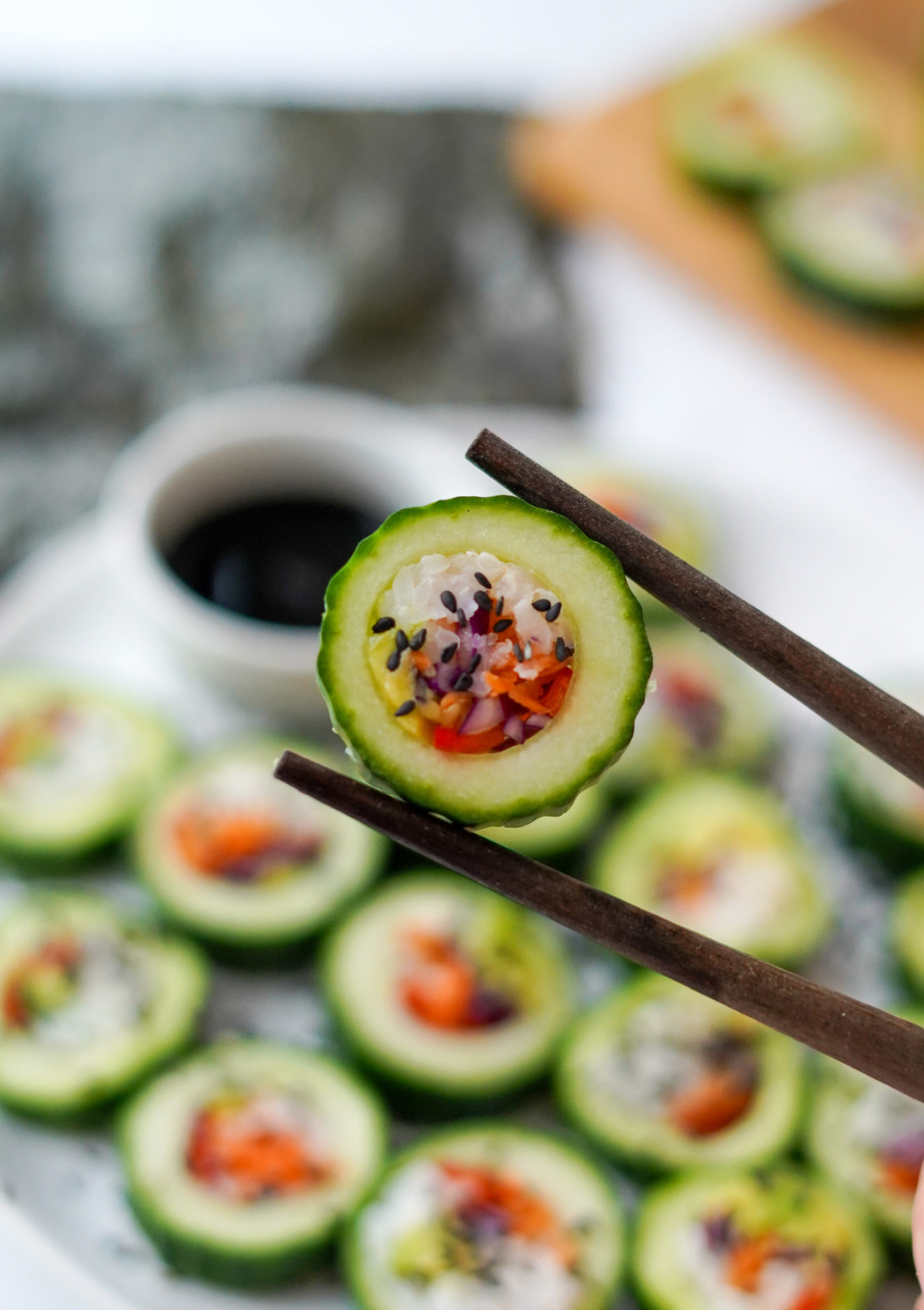 Cucumber Sushi - PlantYou