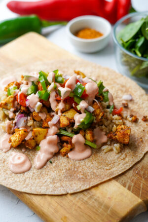 Tofu Burrito - PlantYou