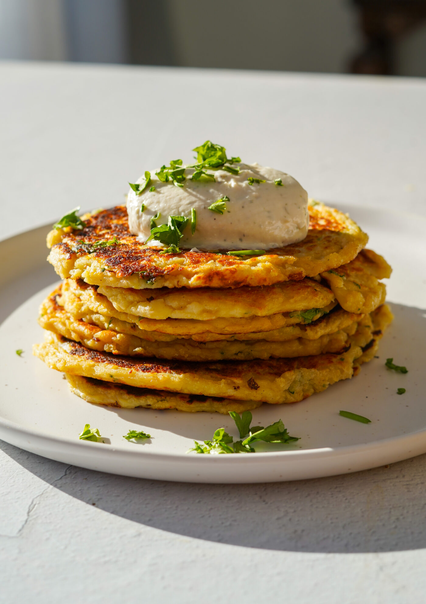 Mashed Potato Pancakes - PlantYou