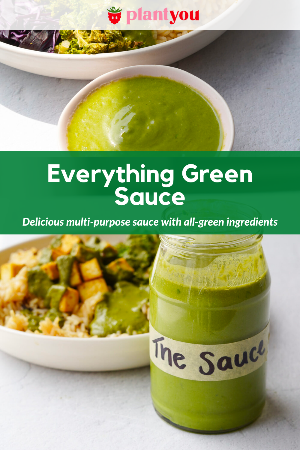 Everything Green Sauce - PlantYou