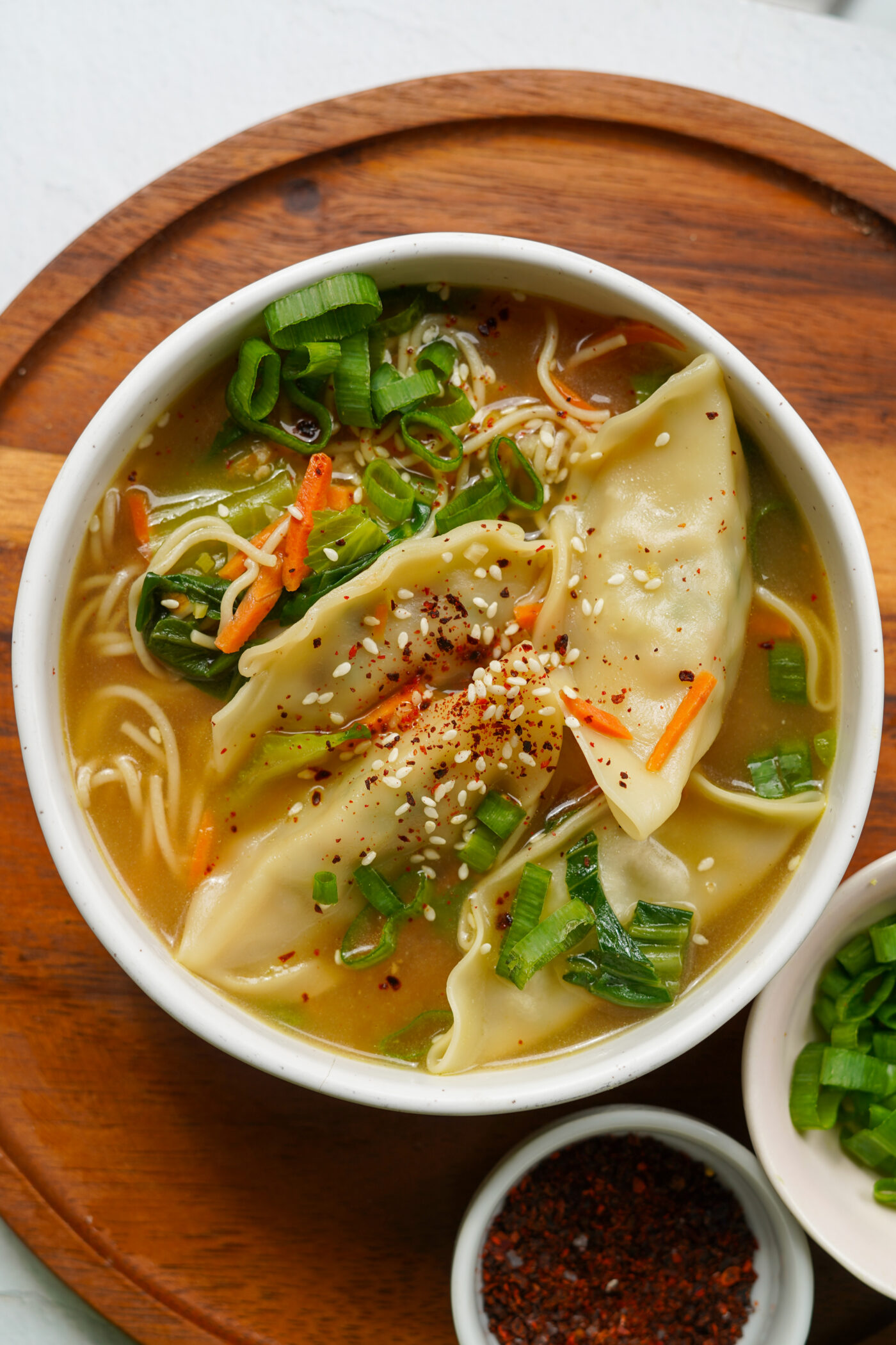 Quick Dumpling Soup Plantyou