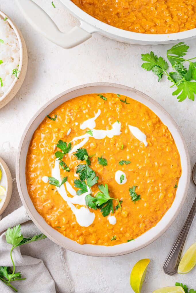 Red Lentil Coconut Curry - PlantYou
