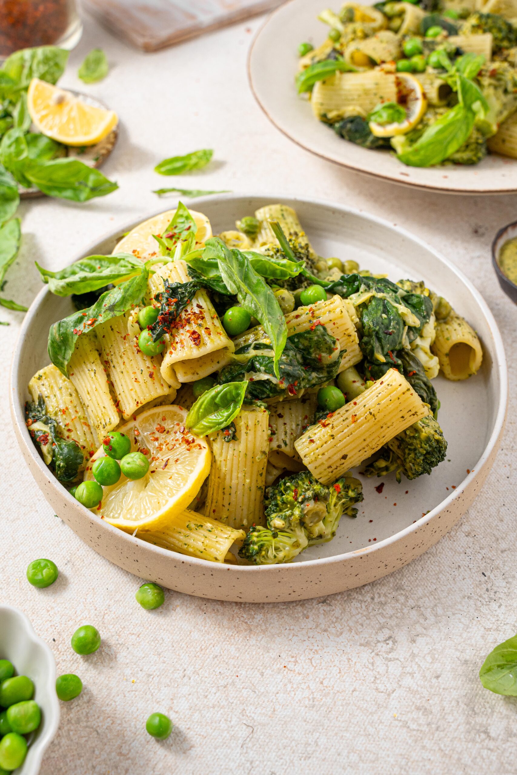 Creamy One Pot Green Pasta - PlantYou