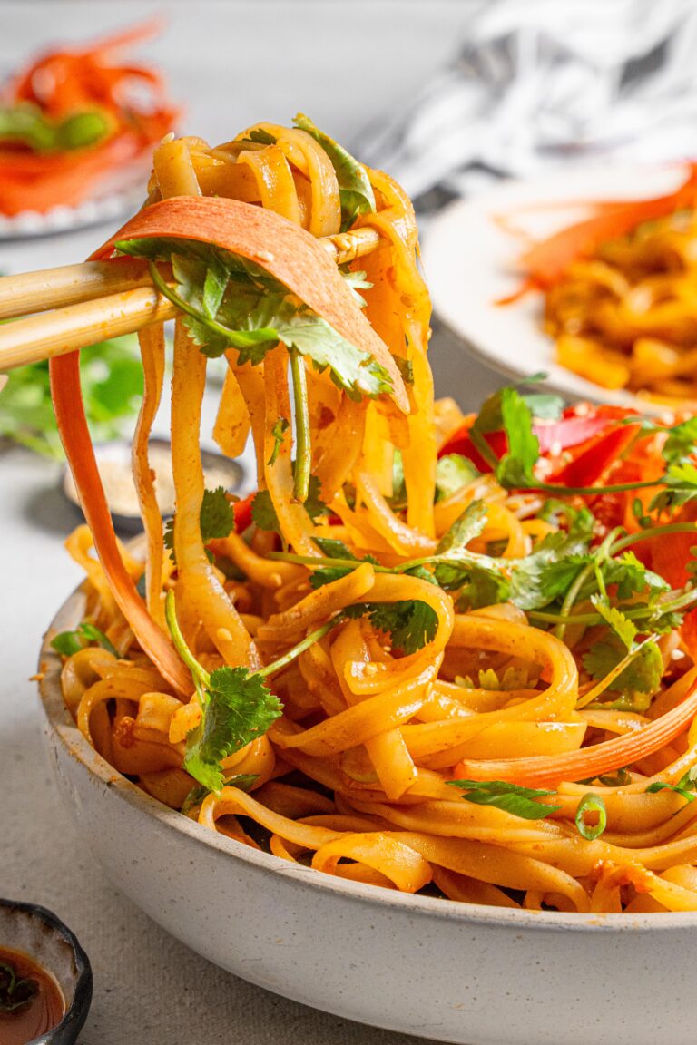 Fiery Gochujang Noodles - PlantYou