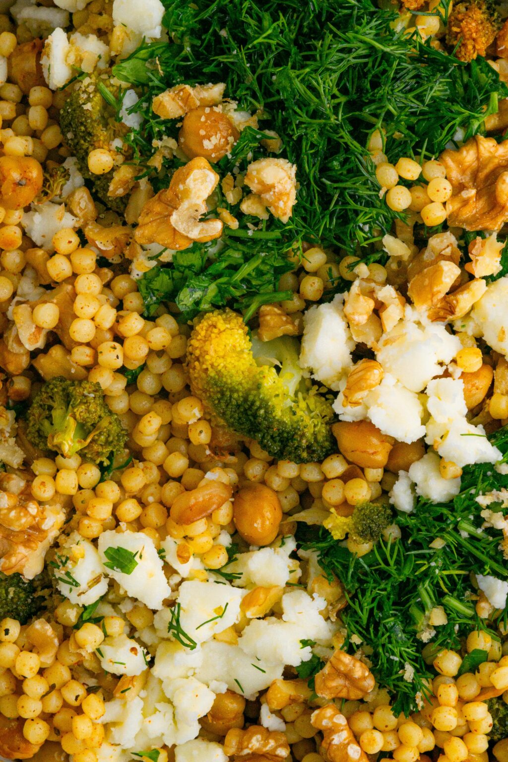 Warm Broccoli Couscous Salad - PlantYou