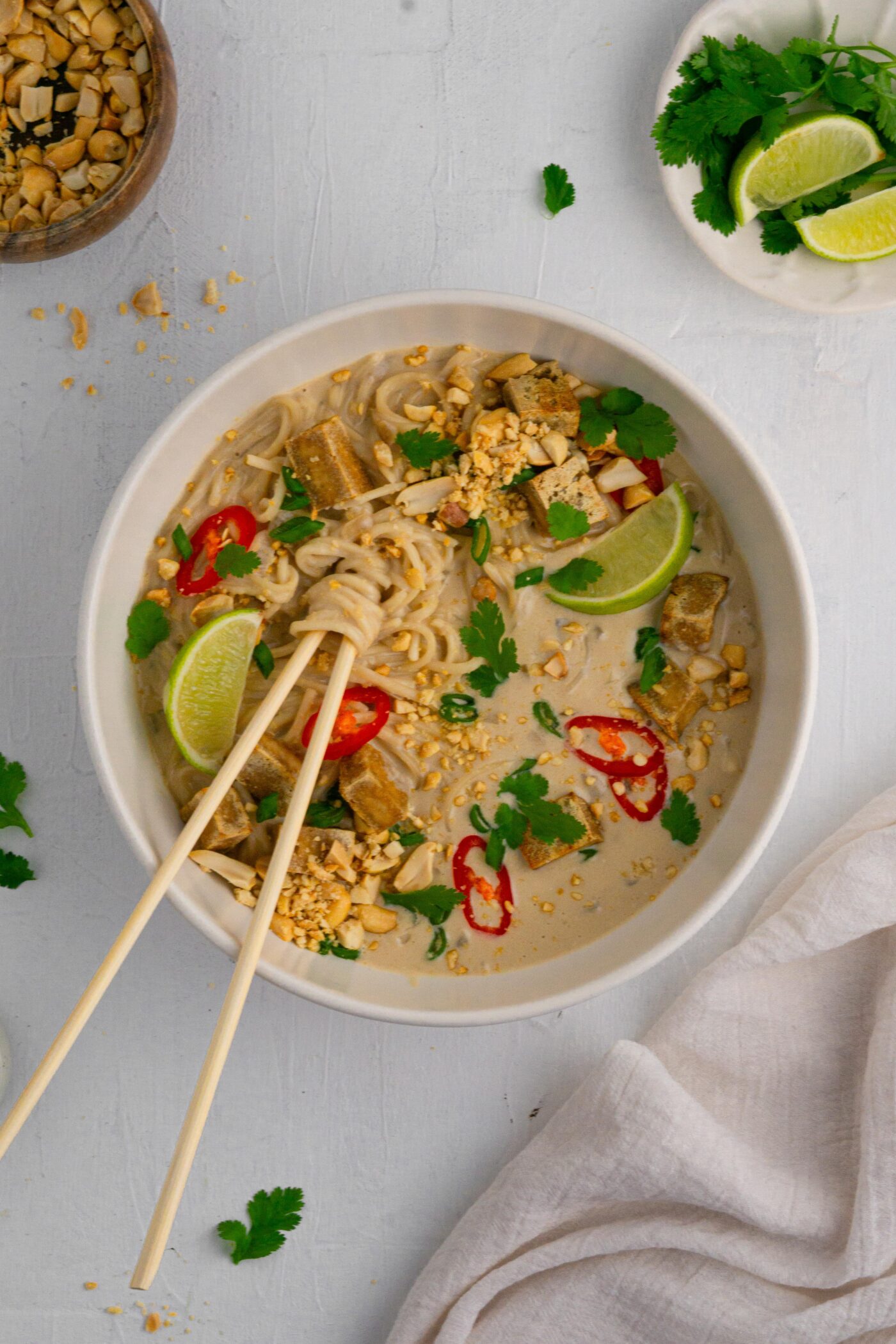 Peanut Butter Ramen Noodles - PlantYou