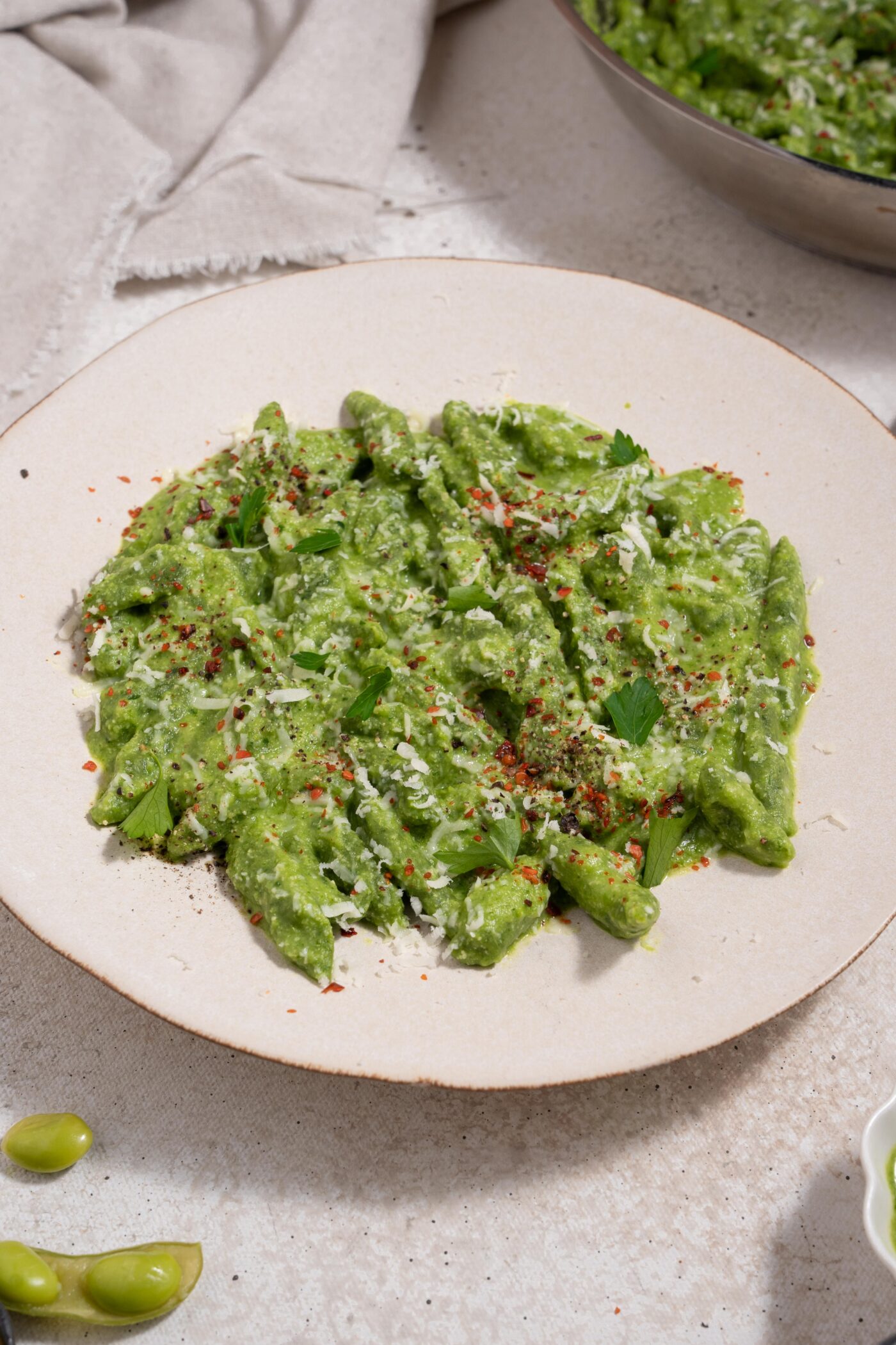Homemade Green Pasta - PlantYou