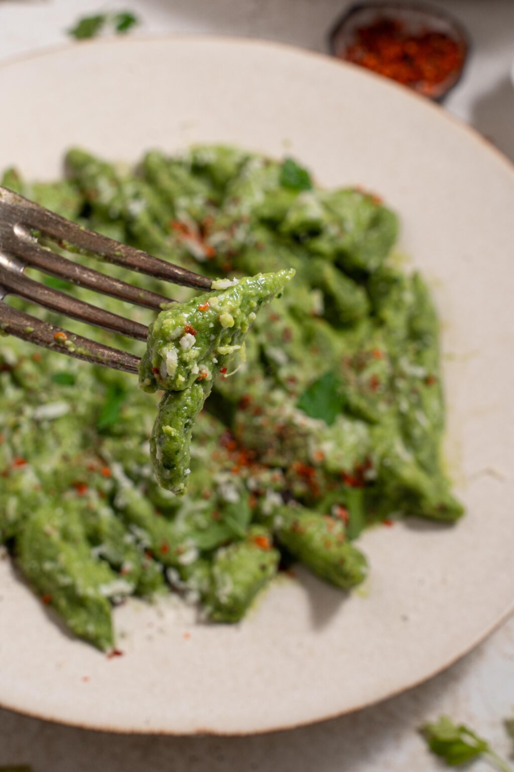Homemade Green Pasta - PlantYou