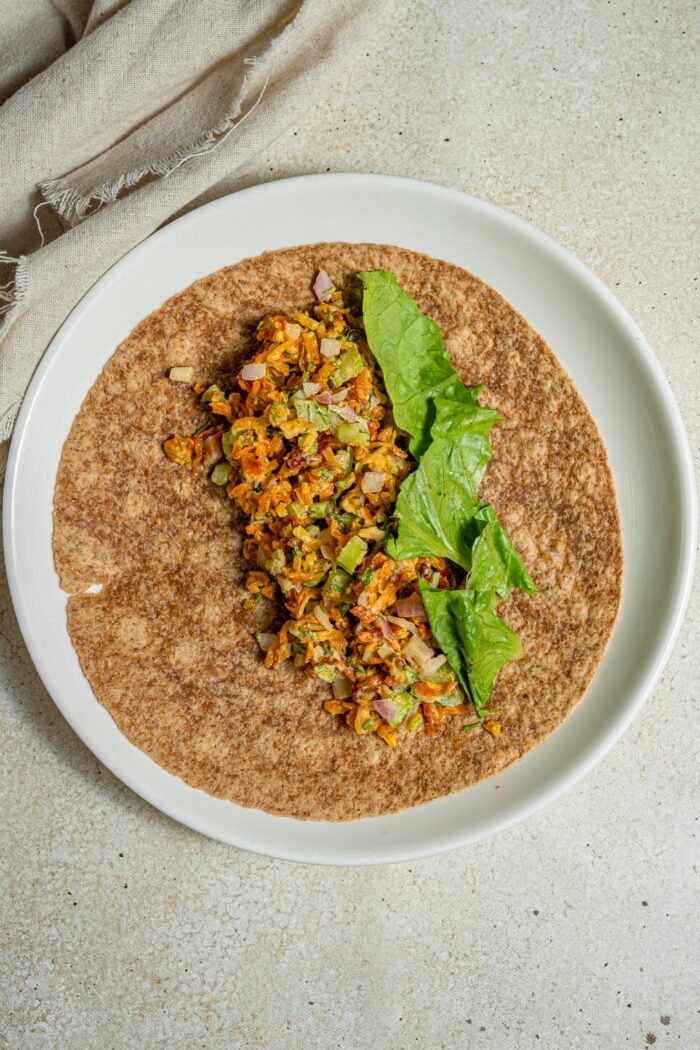 Shredded Tofu Wrap - PlantYou