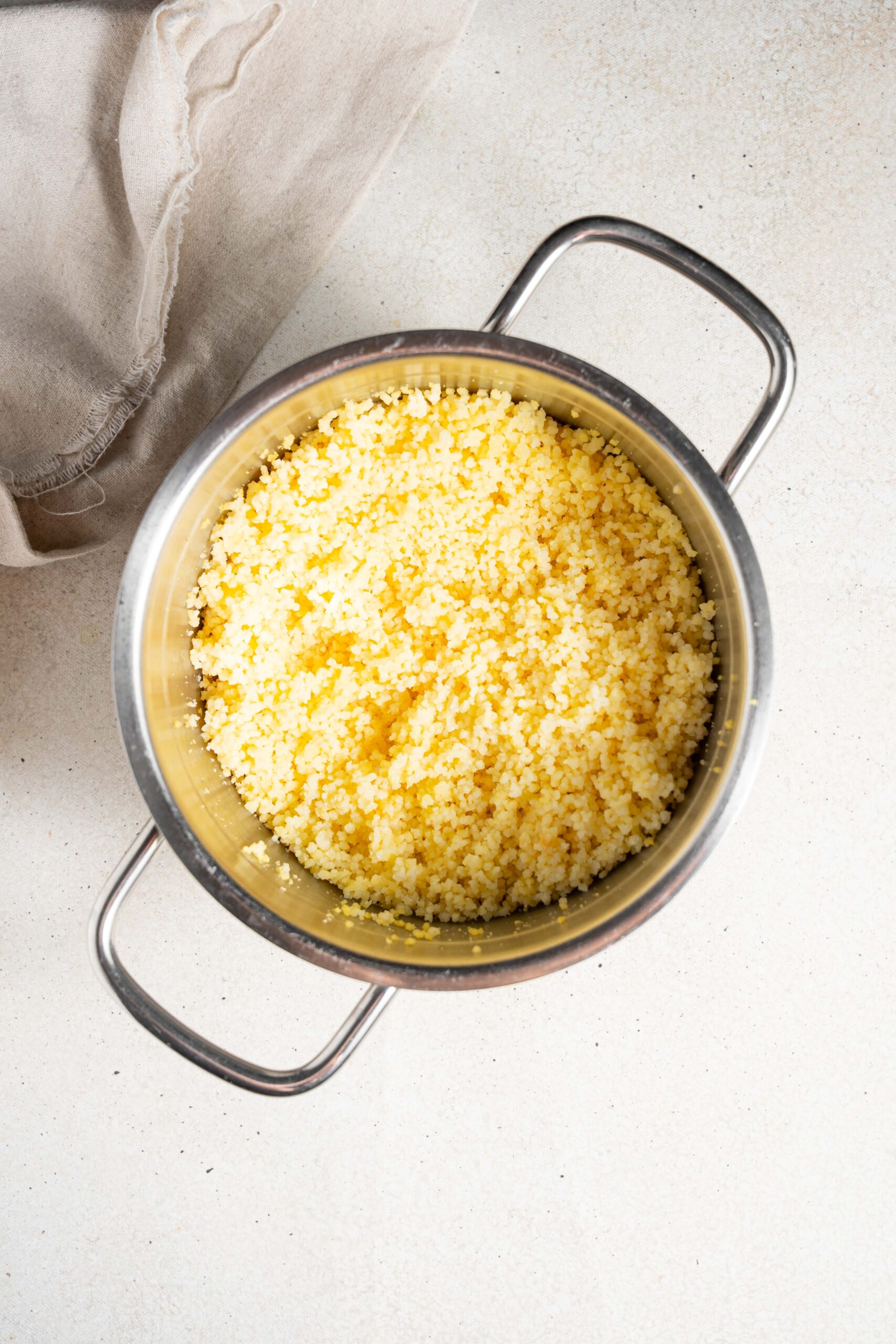 Spring Pearl Couscous Salad with Asparagus and Dill - PlantYou