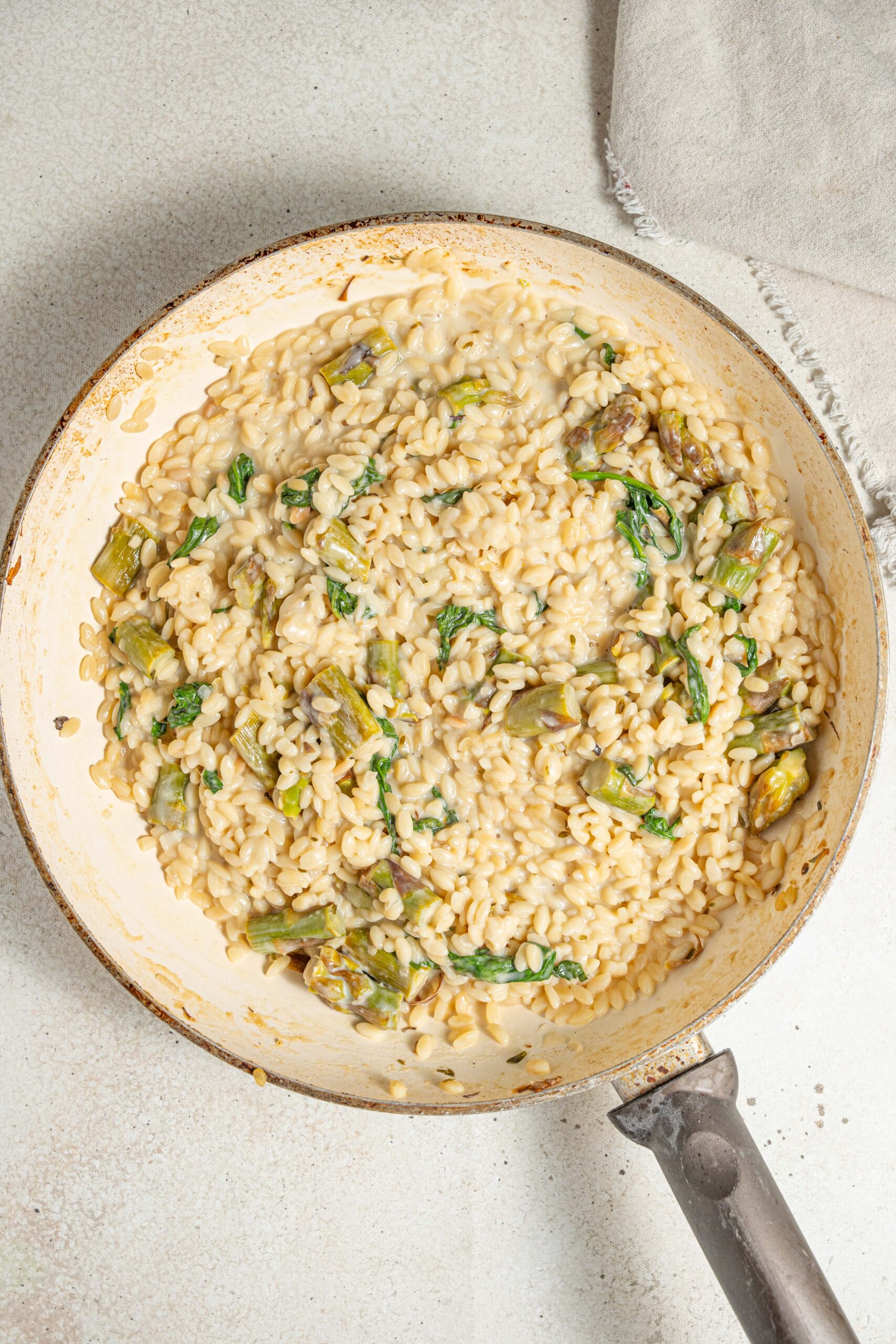 Creamy Lemon Orzo - PlantYou