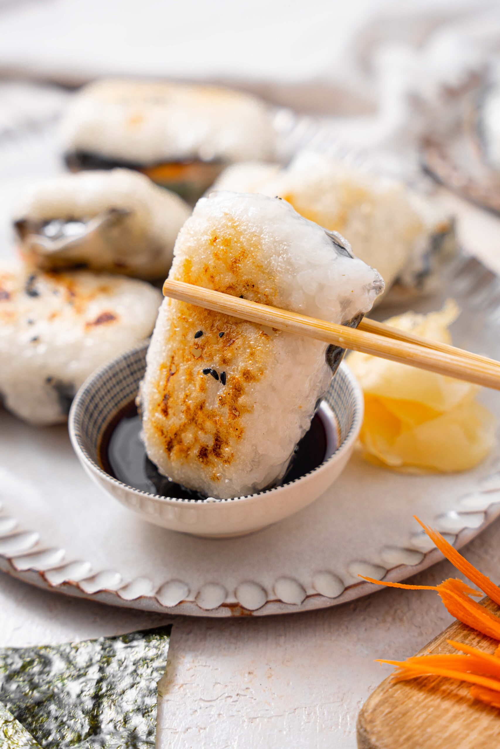 Crispy Rice Paper Dumplings with Tofu and Nori - PlantYou