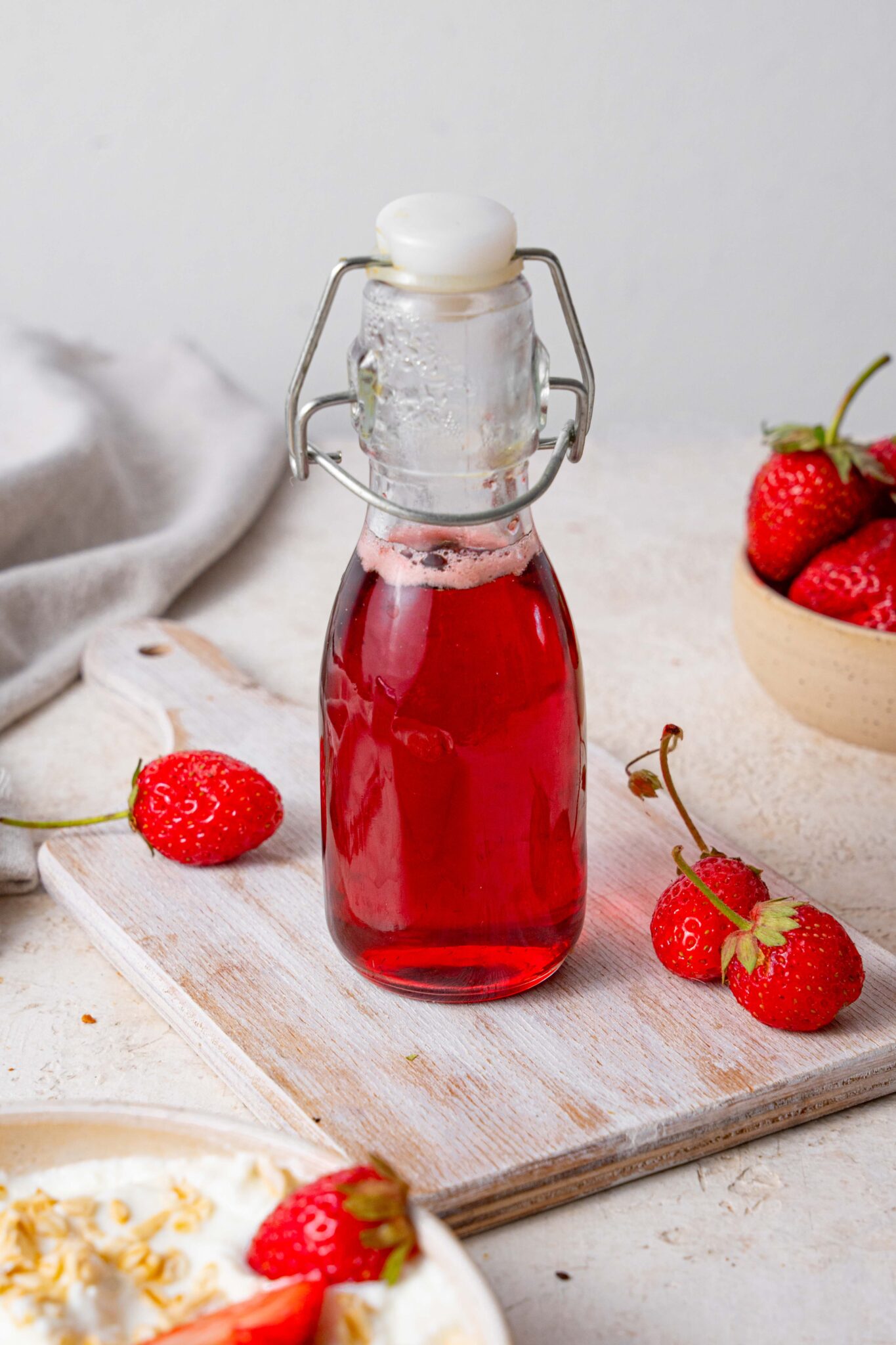 Strawberry Syrup (Easy, Zero-Waste) - PlantYou