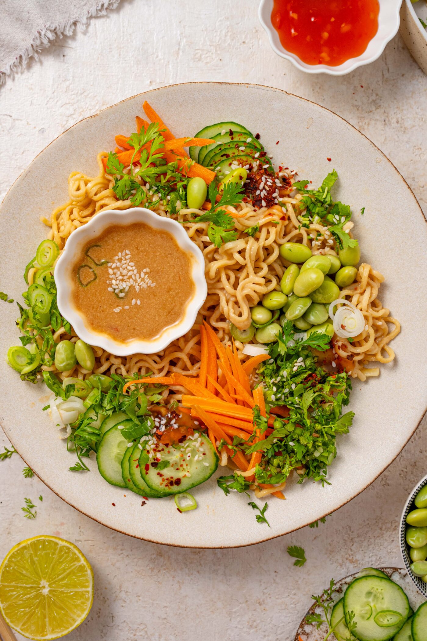 Cold Sesame Noodles - PlantYou