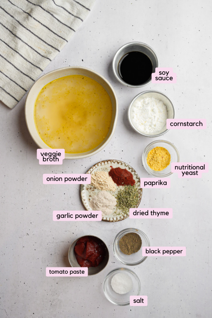 Easy Vegan Brown Gravy - PlantYou