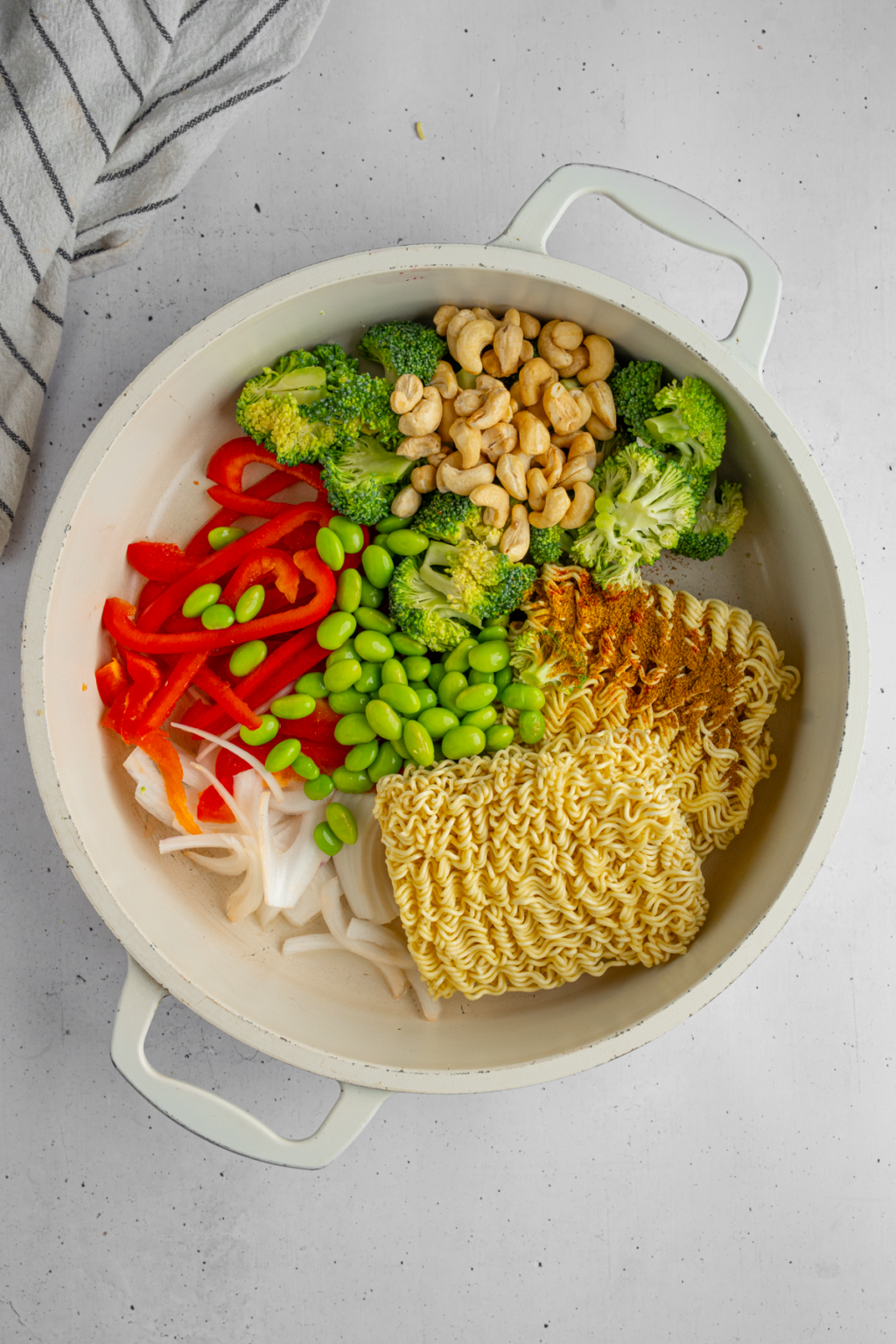 One Pan Curry Noodles - PlantYou