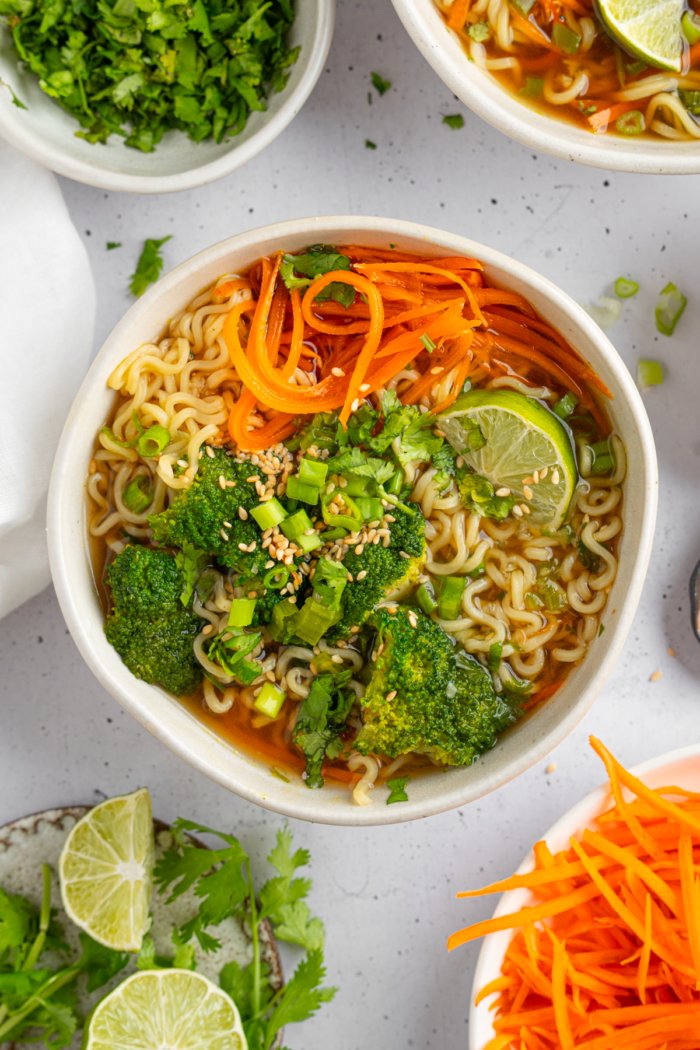 Spring Noodle Soup - PlantYou