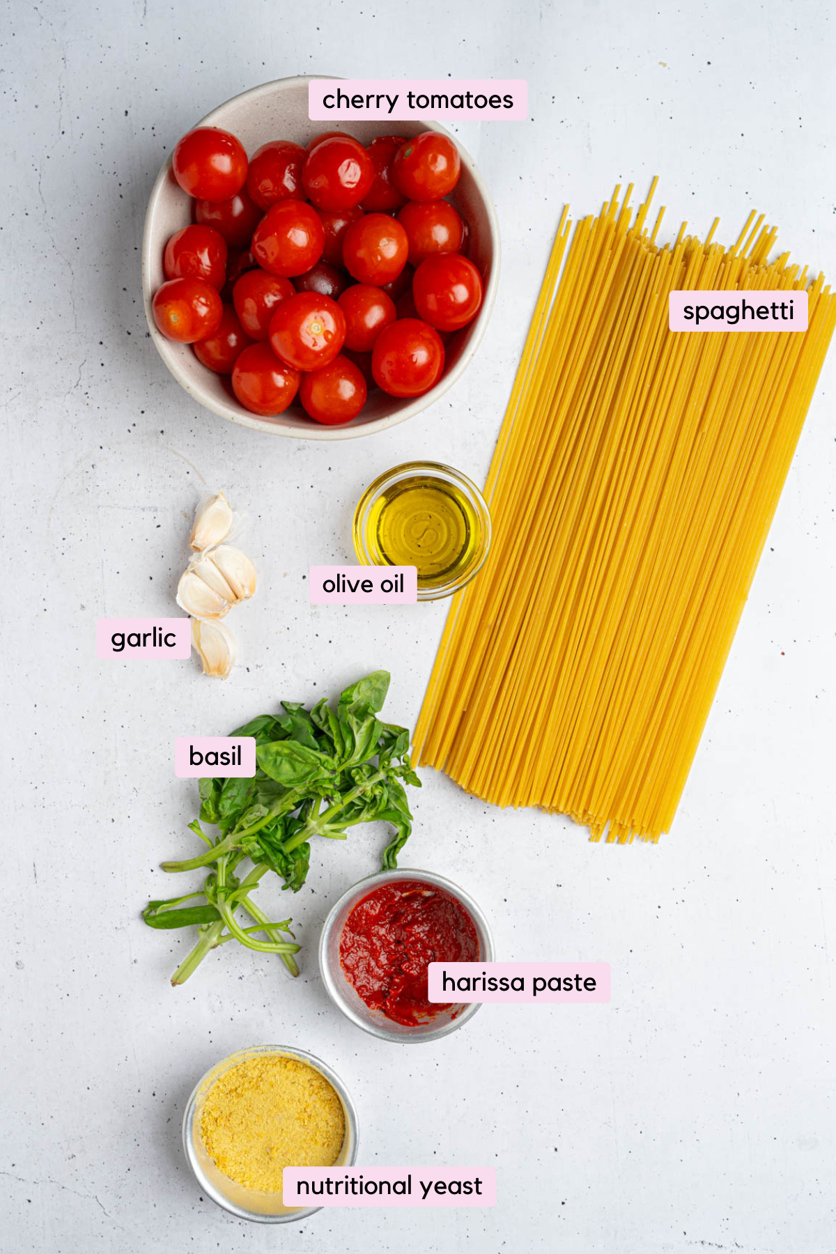 One Pot Cherry Tomato Basil Pasta - PlantYou
