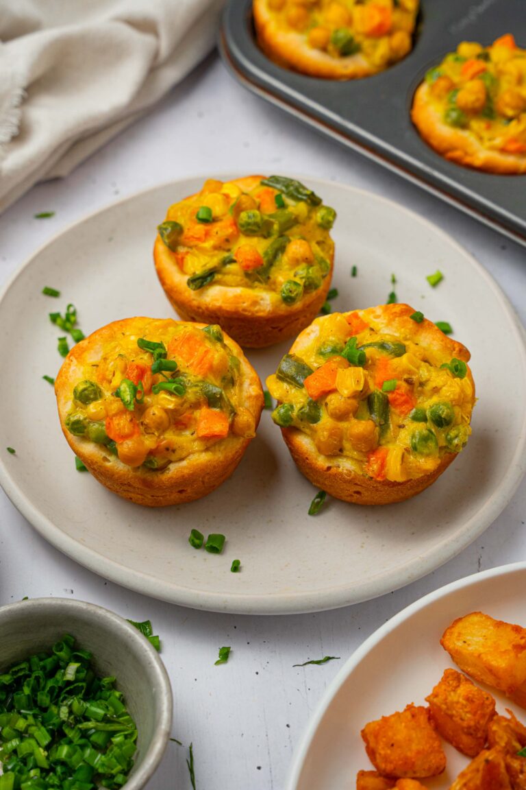 Mini Chickpea Pot Pies - PlantYou